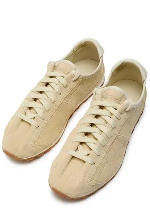 Jacquemus Les Tennis Textured Suede Sneakers