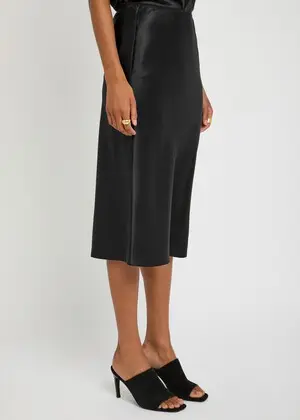 JOSEPH Isaak Silk Midi Slip Skirt