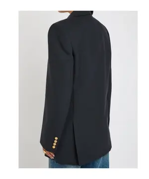 Saint Laurent Double-breasted Wool Blazer