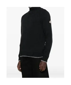 Moncler Alpaca Wool Blend Turtleneck Jumper