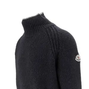 Moncler Alpaca Wool Blend Turtleneck Jumper
