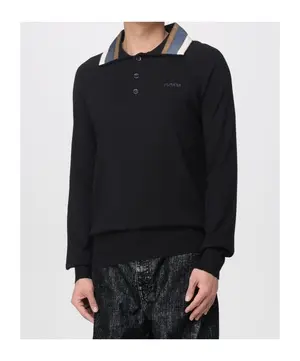 Marni Patchwork Gauge Polo Shirt