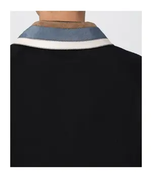 Marni Patchwork Gauge Polo Shirt