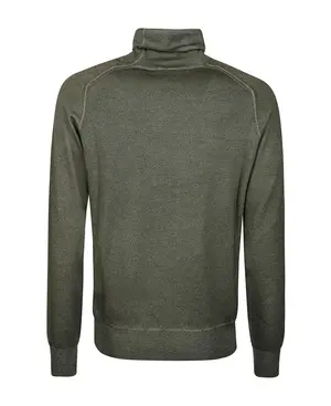 Etro Pegaso-embroidered Roll-neck Knitted Jumper