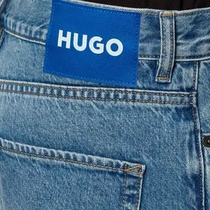 Hugo Boss Denim Shorts With Belt Loops
