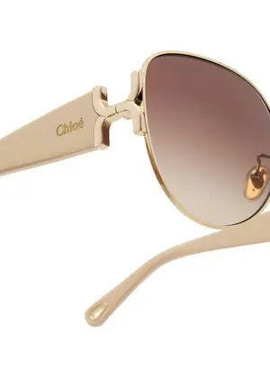 Chloé Round-frame Sunglasses