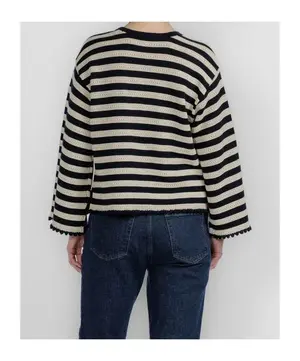 FRAME Striped Pullover