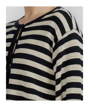 FRAME Striped Pullover