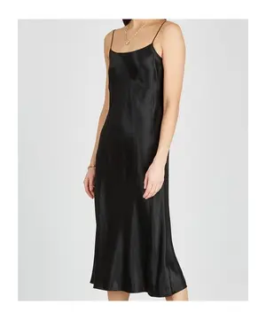 Vince Hammered Satin Slip Dress
