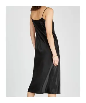 Vince Hammered Satin Slip Dress