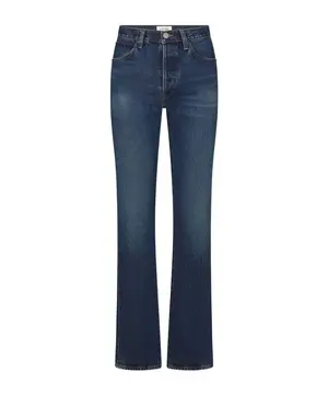 FRAME Multi-pocket Jeans With Button Closure