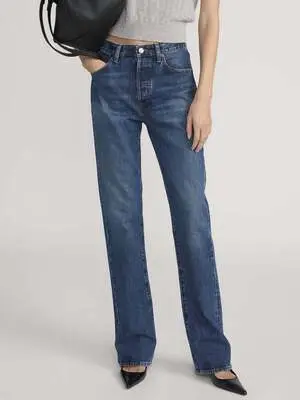 FRAME Multi-pocket Jeans With Button Closure