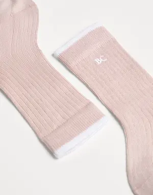 Brunello Cucinelli Ribbed Cotton Socks