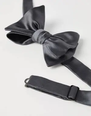Brunello Cucinelli Silk-cotton Blend Bow Tie