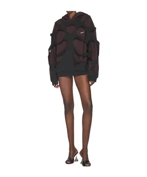 Coperni Logo Cutout Hooded Sweatshirt