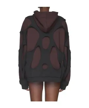 Coperni Logo Cutout Hooded Sweatshirt