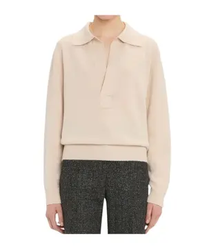 Victoria Beckham Long-sleeve Polo Shirt