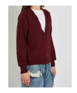 MAISON MARGIELA V-neck Wool Cardigan