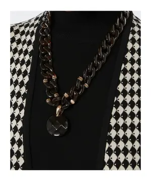 Max Mara Chain Pendant Necklace