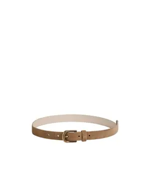 Brunello Cucinelli Suede Buckle Belt