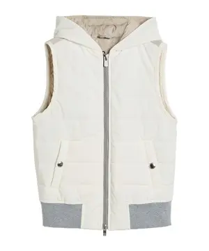 Brunello Cucinelli Bonded Taffeta Gilet