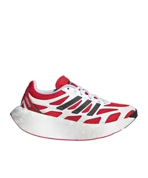 ADIDAS ORIGINALS Adizero Aruku Lace-up Sneakers - Cloud White/pure Ruby Red/core Black