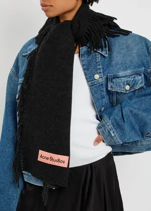Acne Studios Canada Wool Scarf