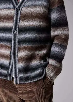 Paul Smith Striped V-neck Cardigan