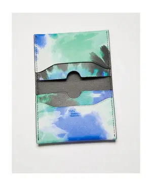 Acne Studios Abstract-print Bi-fold Wallet