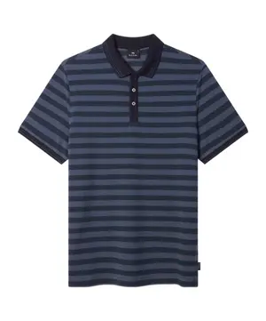 Paul Smith Striped Short-sleeved Polo Shirt