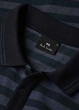 Paul Smith Striped Short-sleeved Polo Shirt
