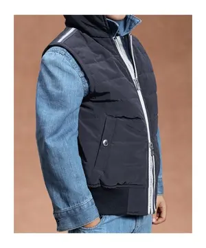 Brunello Cucinelli Quilted Hooded Gilet