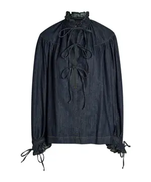 Dries Van Noten Front Tie Blouses