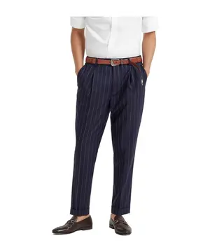 Brunello Cucinelli Tapered-leg Wool Trousers