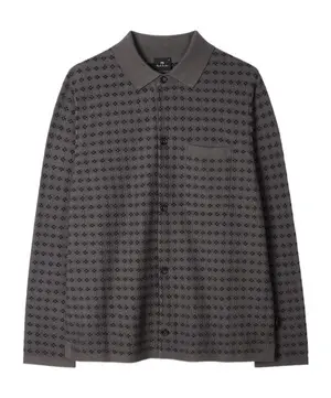 Paul Smith Patterned Knitted Shirt