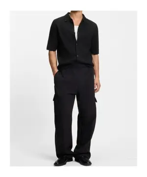Hugo Boss Regular-fit Shirt With Ribbed Structure