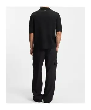 Hugo Boss Regular-fit Shirt With Ribbed Structure