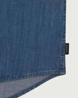 Paul Smith Button-down Long-sleeved Denim Shirt
