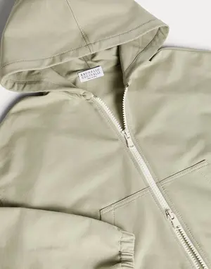 Brunello Cucinelli Zip-up Hoodie - Vanilla Green