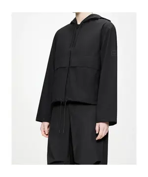 Rains Suva Hardshell Short String Jacket - Black