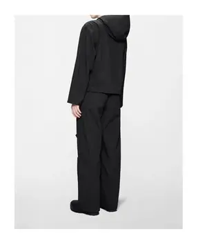 Rains Suva Hardshell Short String Jacket - Black