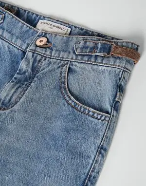 Brunello Cucinelli Monili Chain Mid-rise Straight-leg Jeans