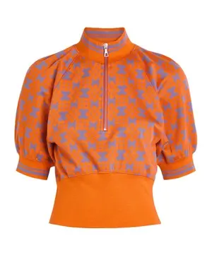 Dries Van Noten Hessium Patterned Knit Top