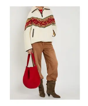 Isabel Marant Étoile Marner Jacquard Bouclé Sweatshirt