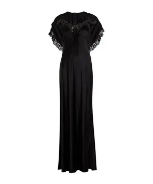Chloé Cape-effect Silk Gown