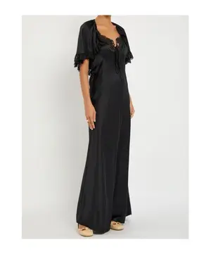 Chloé Cape-effect Silk Gown