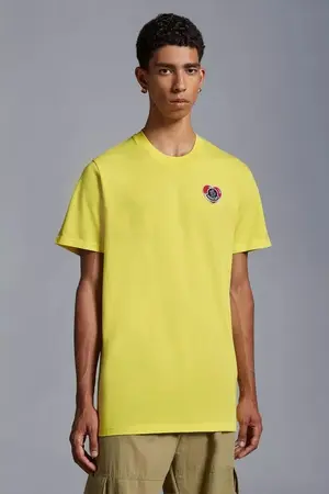 Moncler Logo Patch Crewneck T-shirt