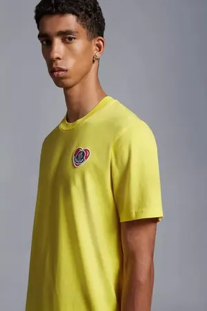 Moncler Logo Patch Crewneck T-shirt