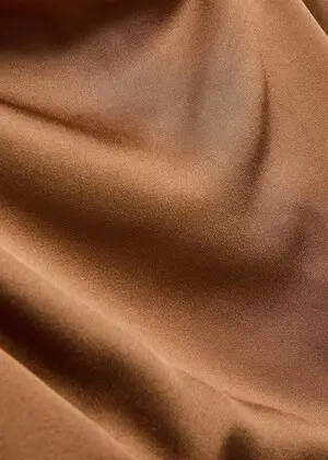 Simkhai Alice Draped Satin Top