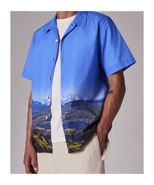 Paul Smith Landscape Print Shirt